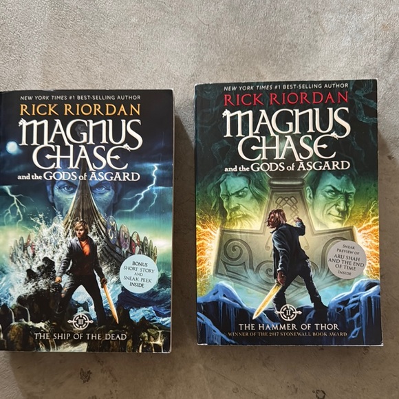 Toys | Magnus Chase Book Set | Poshmark
